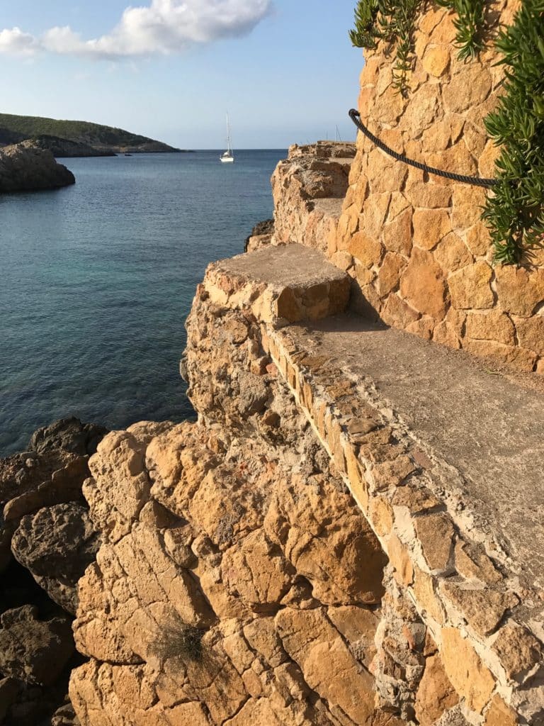 Narrow Rocky Pathway By The Ocean Cliff - The Best Free Stock Photos ...